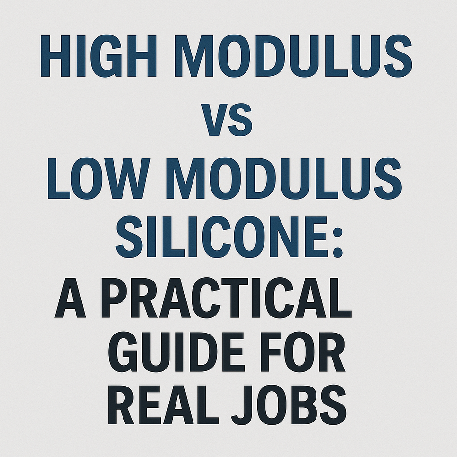 High Modulus vs Low Modulus Silicone | Sealant Guide – The Sealant Shop