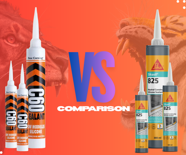 Dowsil C60 vs Sika 825 | Low Modulus Silicone Sealant Comparison – The ...